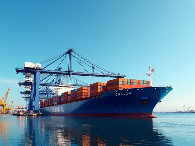 CMA CGM首次美国船舶重新挂牌开启扩大舰队规模的新篇章