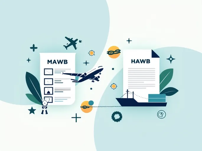 国际空运中的风险较量HAWB与MAWB的秘密