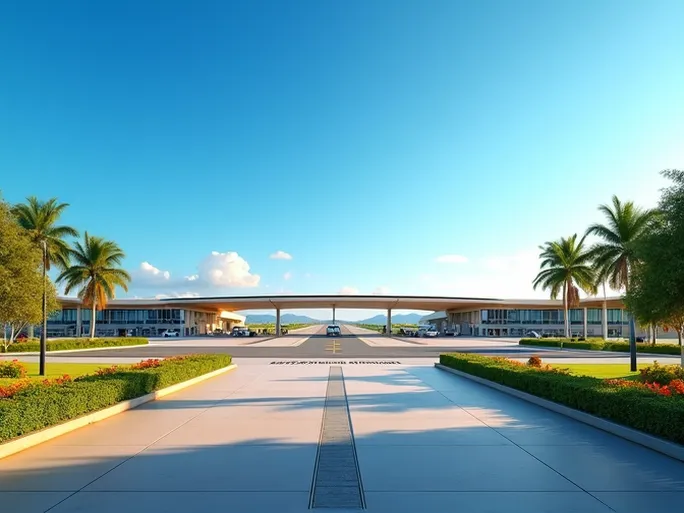 体验委内瑞拉的航空枢纽安佐特吉国际机场全景