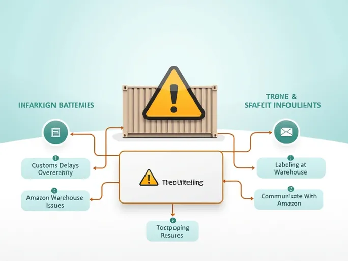 FBA Sellers Face Risks Over Unlabeled Battery Shipments