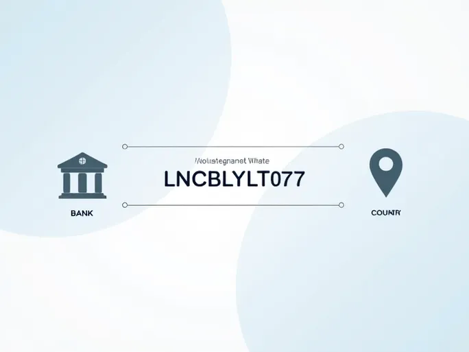 确保国际转账顺利理解LNCBLYLT077的SWIFTBIC代码