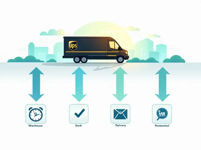 UPS快递签收Dock揭秘交付时间与搬运流程的深度解析