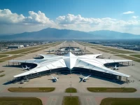 丹佛国际机场美国高原之门的标志性航空枢纽