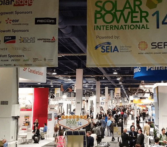 Solar Power International live pictures
